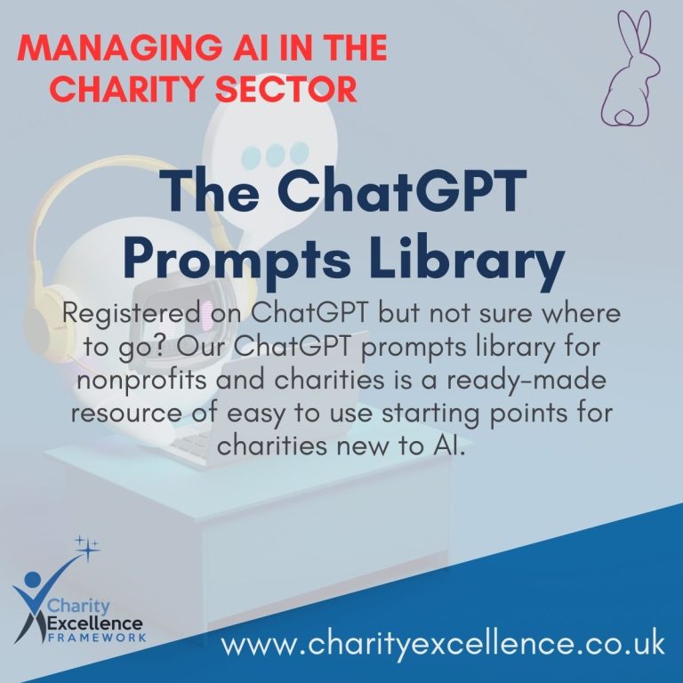 "chatgpt prompts for charities" - Charity Excellence